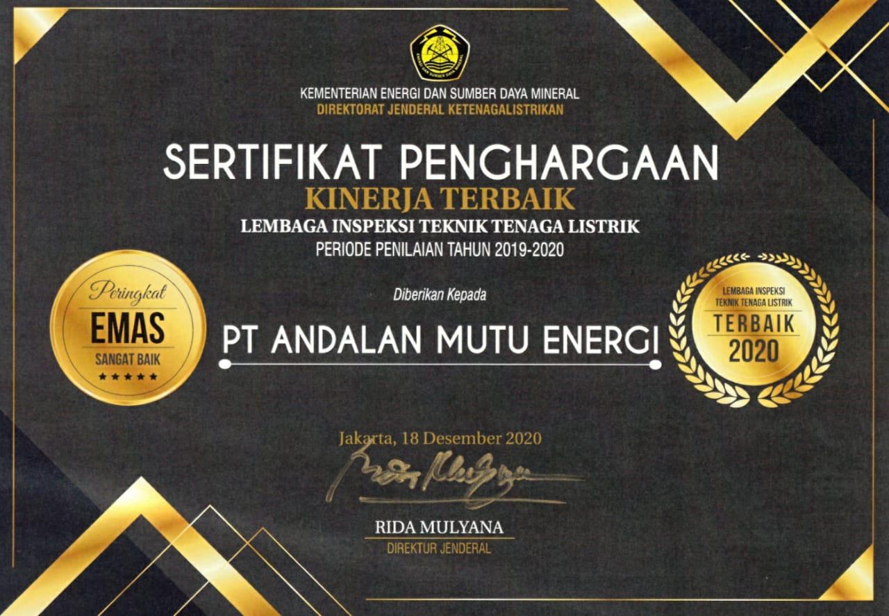 PT. Andalan Mutu Energi - Lembaga Inspeksi Teknik