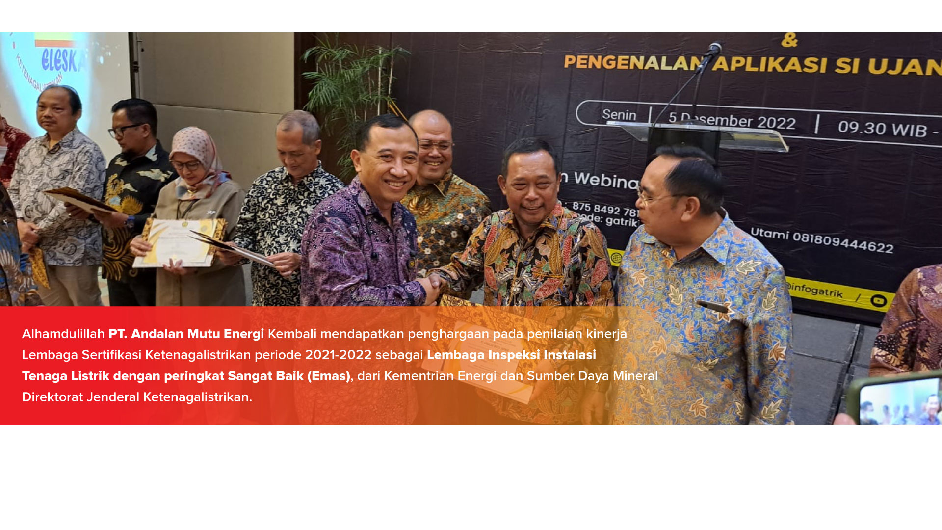 PT. Andalan Mutu Energi - Lembaga Inspeksi Teknik
